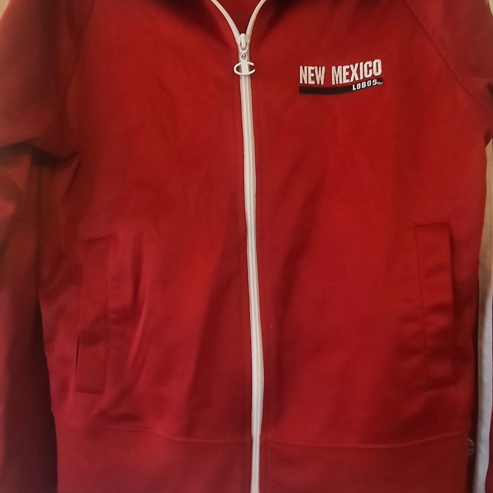 Vintage Champion Unm Lobo Fieldhouse Track Jacket - Gem
